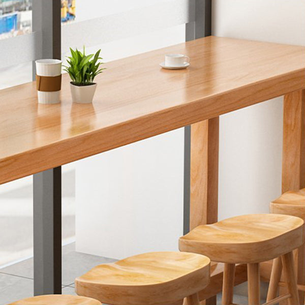 Luxury Solid Wood Bar Table Set 1/2/5/6/11 Pieces Counter Table with ...