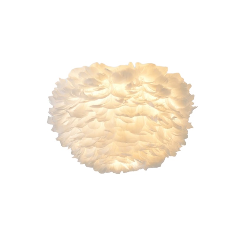 Feathered Ceiling Lamp